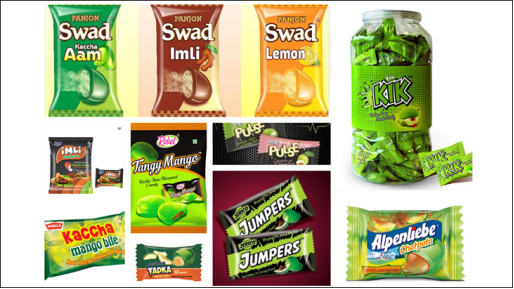 Available for Rs 1, Alpenliebe Chatpata has a sour mango shell and ...